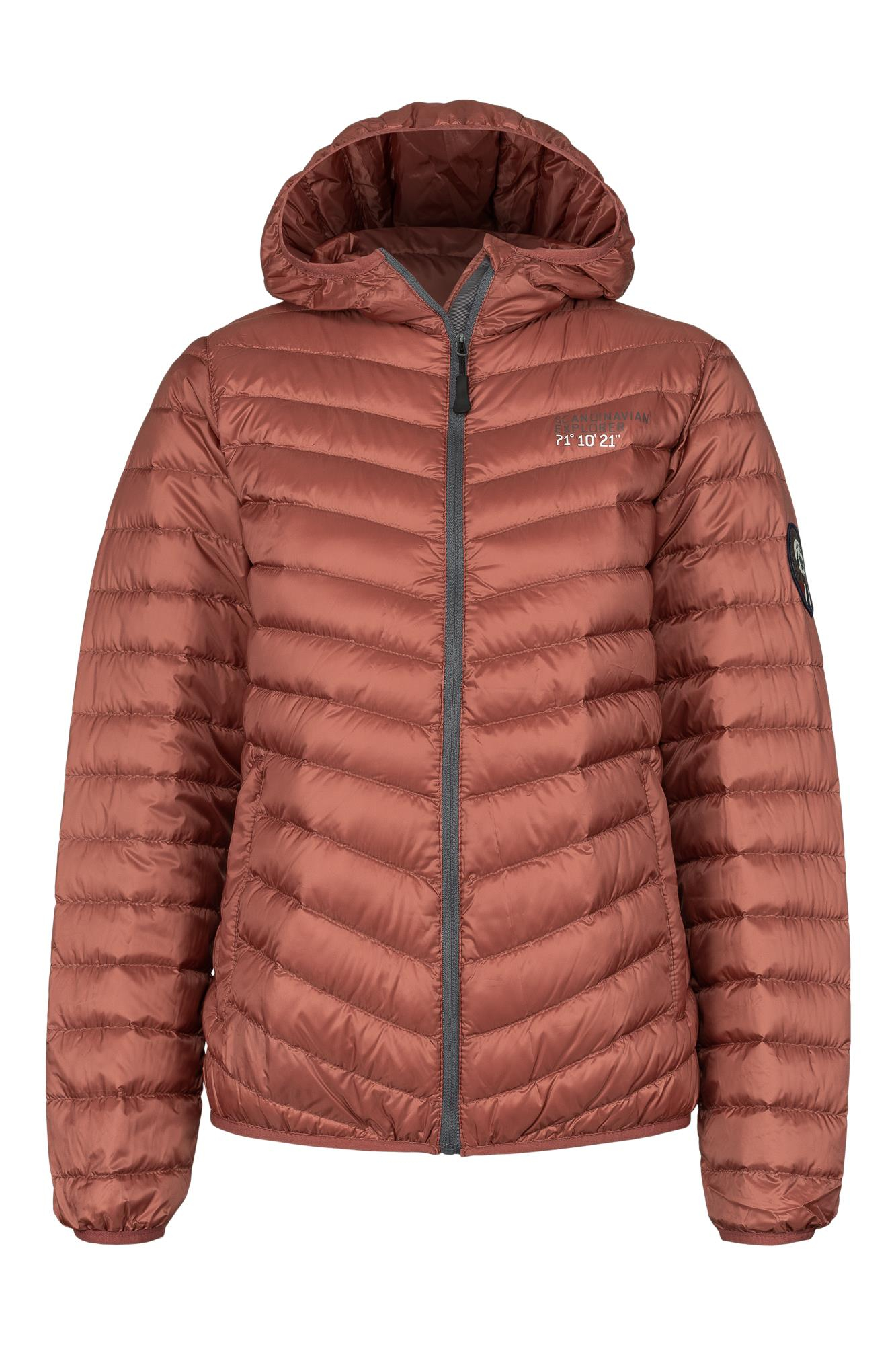 Ultralett Dunjakke dame gråScandinavian Explorer