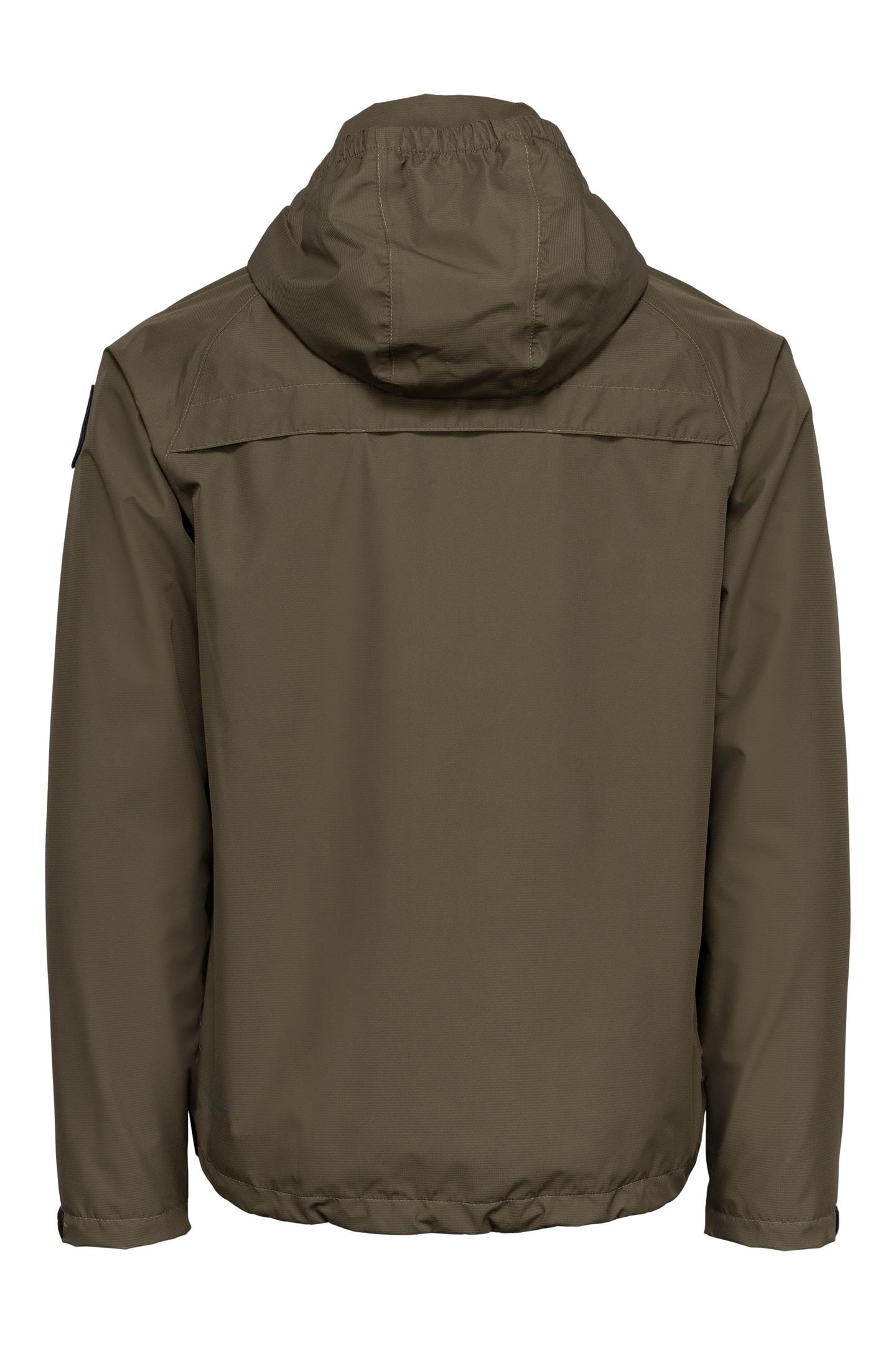 Shell-jacket uni olive