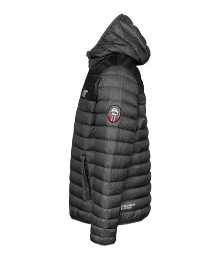 Ultra Light Down Jacket , Black/dark grey, UniScandinavian Explorer