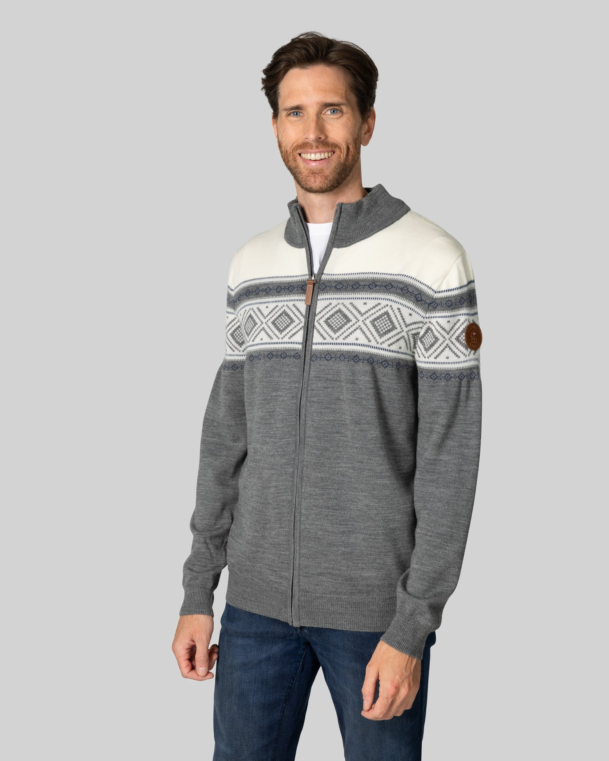 Traditional merino wool sweater in unisexScandinavian Explorer